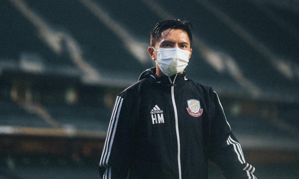 Chan Hiu-ming climbs towards the summit – offside.hk